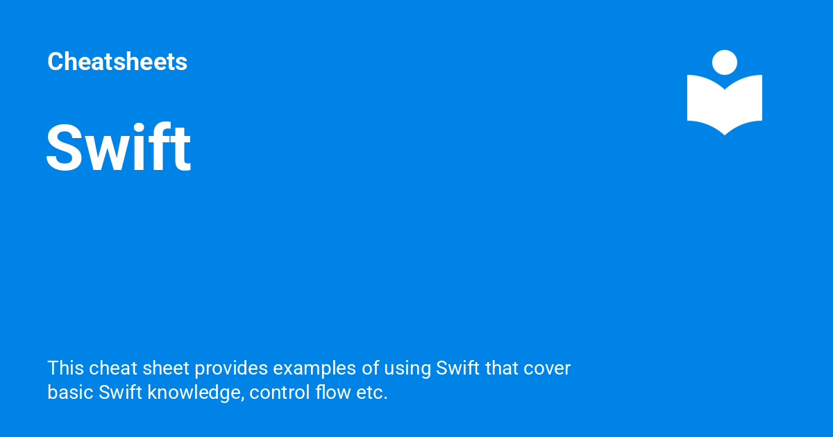 Swift - Cheatsheets